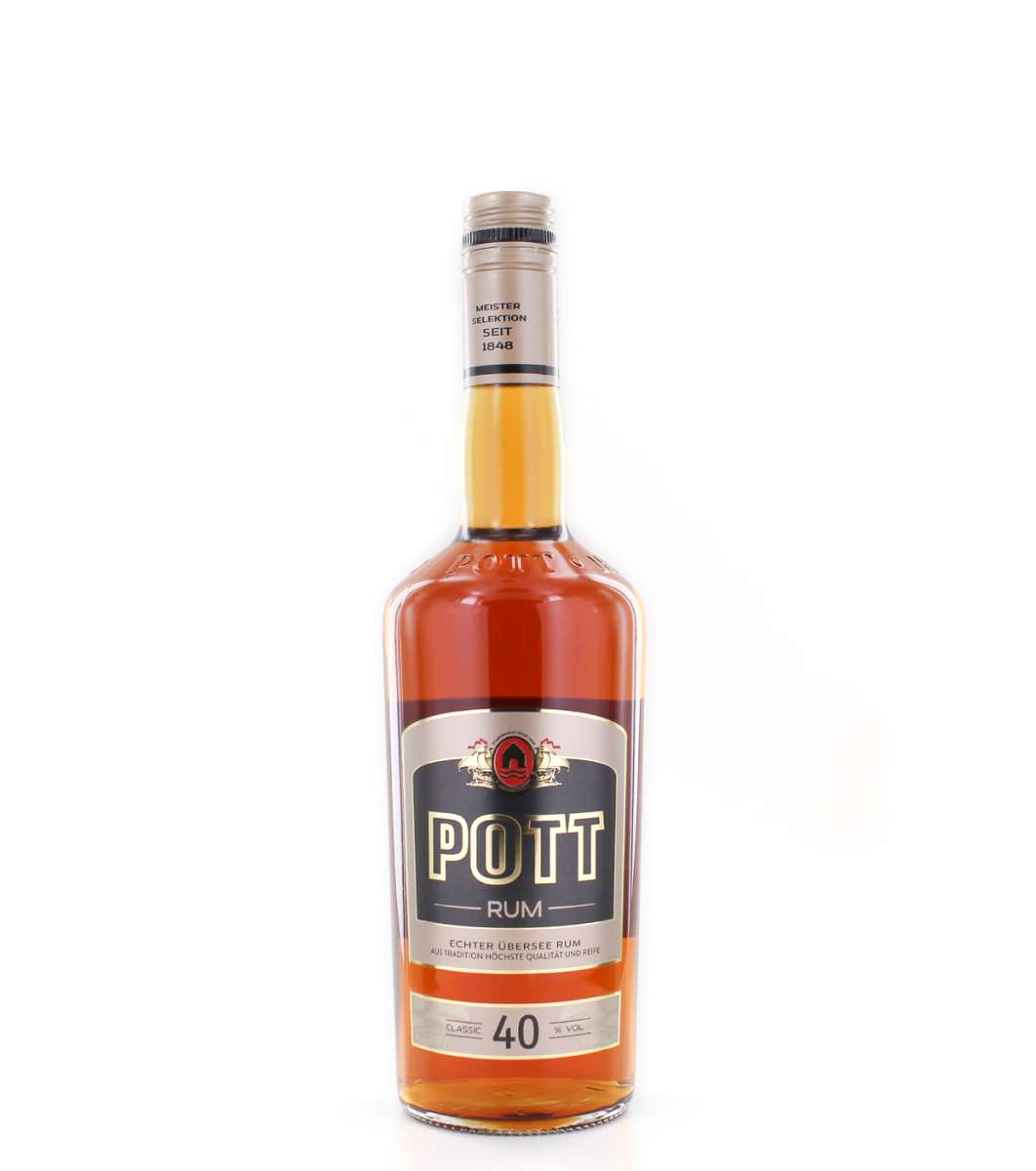 Pott Rum Classic 40% - 0.7L | Deutschland Rum | McGin.ch - Taste it ...