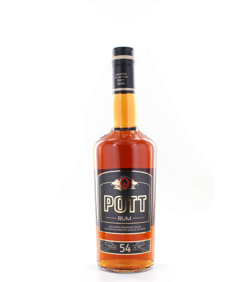 Pott Rum Classic 54% - 0.7L | Deutschland Rum | McGin.ch - Taste it ...